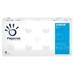 Papernet Special White Toilettenpapier Maxi Kleinrolle, 2-lagig, wei&szlig;, 500 Blatt 1 Pack = 48 Rollen