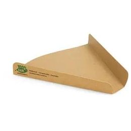 Papstar Pizza-Trays, Pappe "pure" 2,5 cm x 17,1 cm x 18,3 cm braun "100% Fair" extra gro&szlig; 960 St&uuml;ck