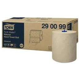 Tork 290099 Matic Advanced Natur Rollenhandtuch H1, 2-lagig, 150 Meter 1 Karton = 6 Rollen