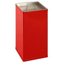Vepa Bins Viereckiger Sandaschenbecher rot