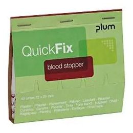 Plum QuickFix "Blood Stopper" Pflasterrefill 45 St&uuml;ck 45 Pflasterstrips