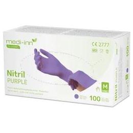 Medi-Inn Einmalhandschuhe Nitril purple, puderfrei VE 1000 St&uuml;ck XL