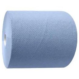 CWS Handtuchrollen Typ 289, 3-lagig, blau, 100 Meter 1 Karton = 6 Rollen