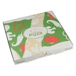 Papstar Pizzakartons, Cellulose "pure" eckig 33 cm x 33 cm x 3 cm 100 St&uuml;ck