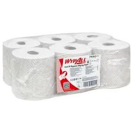 Wypall 7490 General Clean Wischt&uuml;cher L10 Zentralentnahme 1-lagig, 18,3 cm breit, 6 x 630 T&uuml;cher 1 Pack = 6 Rollen