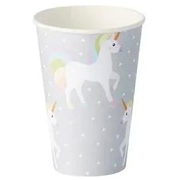 Papstar Trinkbecher, Pappe 0,2 l &Oslash; 7 cm, 9,7 cm "Unicorn" 140 St&uuml;ck