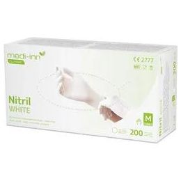 Medi-Inn Einmalhandschuhe Nitril white, puderfrei Big Box VE 2000 St&uuml;ck L