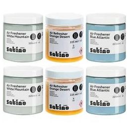 Satino by Wepa HYGINITY Lufterfrischer Refills AR1 6x225 ml White-Mountain--Blue-Atlantic--Orange-Desert