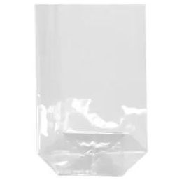 Papstar Starpak Bodenbeutel, PP 15 cm x 10 cm x 3,5 cm transparent 1200 St&uuml;ck