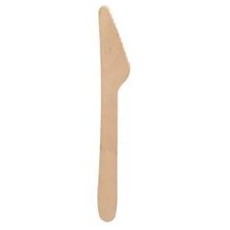 Papstar Messer, Holz "pure" 16,5 cm 1000 St&uuml;ck