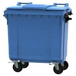 Vepa Bins Gro&szlig;raumm&uuml;llcontainer 770 Liter mit Flachdeckel blau