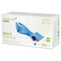 Medi-Inn Einmalhandschuhe Nitril plus blue, puderfrei VE 1000 St&uuml;ck L