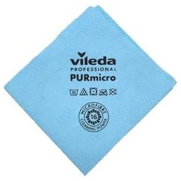 Vileda Microfasertuch PURmicro Active, 1 St&uuml;ck blau
