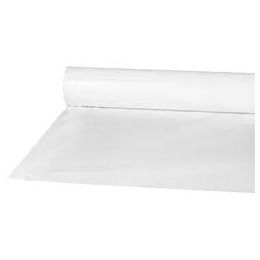 Papstar Starpak Tischdecke, Folie 50 m x 80 cm wei&szlig; 6 St&uuml;ck