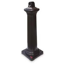 Rubbermaid GroundsKeeper Tuscan Aschenbecher schwarz