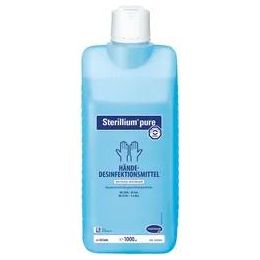 Bode Sterillium pure H&auml;ndedesinfektionsmittel 10 x 1 Liter Euro-Spender-Flasche