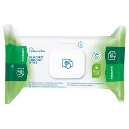 Dr. Schumacher Descosept Sensitive Wipes alkoholische T&uuml;cher 6 x 100 T&uuml;cher