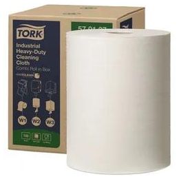 Tork 570137 extra-starke Industrie Reinigungst&uuml;cher W1, W2, W3, 1-lagig, 60,8 Meter 1 Rolle