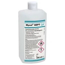 Myxal Sept-Gel H&auml;ndedesinfektionsgel 12 x 500 ml Euro-Spender-Flasche