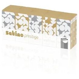 satino by Wepa Prestige Taschent&uuml;cher 4-lagig, hochwei&szlig; 2250 T&uuml;cher (15 Pack mit je 15 x 10 T&uuml;cher)