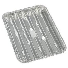 Papstar Starpak Grillschalen, Alu eckig 1,4 cm x 16,3 cm x 22,7 cm 120 St&uuml;ck
