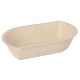 Folia PAPSTAR Conpax (LM) Snacktrays Zuckerrohr 3,6 cm x 11,1 cm x 16,8 cm natur 600 St&uuml;ck