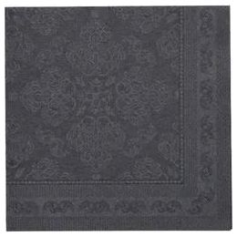 Papstar Servietten "ROYAL Collection" 1/4-Falz 40 cm x 40 cm schwarz "Arabesque" 250 St&uuml;ck