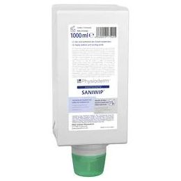 Physioderm Saniwip Hautschutzcreme 6 x 1 l Spender-Weichflasche