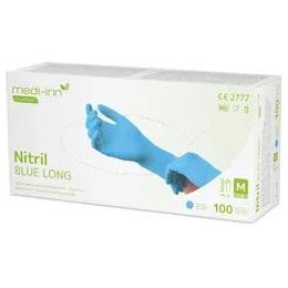 Medi-Inn Einmalhandschuhe Nitril blue long, puderfrei VE 1000 St&uuml;ck XL