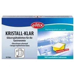 Eilfix Kristall-Klar Gl&auml;sersp&uuml;ltabletten 1 Karton = 56 St&uuml;ck
