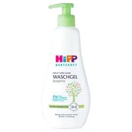 HiPP Babysanft Waschgel Sensitiv f&uuml;r Haut & Haar 400 ml Flasche