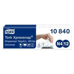 Tork 10840 Universal Xpressnap Spenderserviette N4 Interfold, 16,5 x 10,7 cm, 1-lg, wei&szlig; 1 Karton = 9000 St&uuml;ck