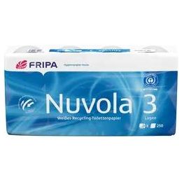 Fripa Nuvola Recycling-Toilettenpapier 3-lagig, 250 Blatt 1 Pack = 48 Rollen