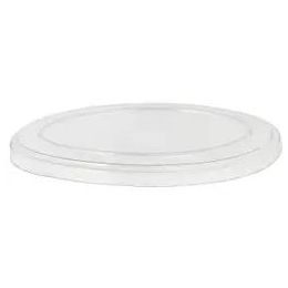 Papstar Starpak Deckel PET f&uuml;r Schalen oval 1 cm x 10,5 cm x 15,5 cm glasklar "Cella" 120 St&uuml;ck