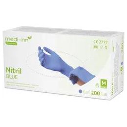 Medi-Inn Einmalhandschuhe Nitril blue, puderfrei Big Box VE 2000 St&uuml;ck L