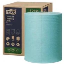 Tork 190494 Fusselarme Reinigungst&uuml;cher W1, W2, W3, 1-lagig, 180 Meter 1 Rolle