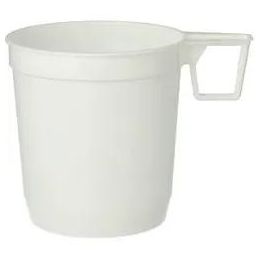 Papstar Starpak Kaffeetassen, PS 0,25 l &Oslash; 8 cm, 8,5 cm wei&szlig; 1000 St&uuml;ck