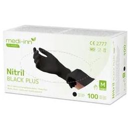 Medi-Inn Einmalhandschuhe Nitril Black plus, puderfrei VE 1000 St&uuml;ck L
