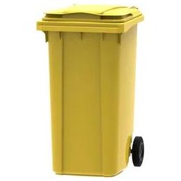Vepa Bins Mini Container 240 Liter mit Klappdeckel gelb