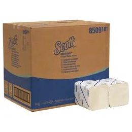 Scott Control 8509 Toilettenpapier Einzelblatt Recycling, wei&szlig;, 2-lagig 1 Karton = 7920 Blatt