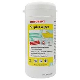 Rheosept SD plus Wipes Desinfektionst&uuml;cher 1 Spenderdose mit 100 T&uuml;chern