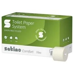 Satino by Wepa Comfort System-Toilettenpapier JT3, 3-lagig 70 Meter 1 Pack = 24 Rollen