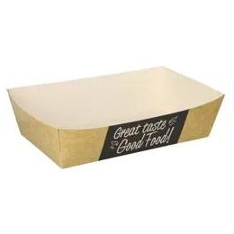 Papstar Pommes-Frites-Trays "pure" 3,5 cm x 7 cm x 12 cm "Good Food" mittel 600 St&uuml;ck
