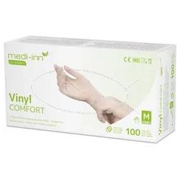 Medi-Inn Einmalhandschuhe Vinyl Comfort, puderfrei VE 1000 St&uuml;ck XL