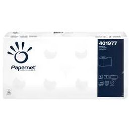 Papernet Toilettenpapier Zellstoff, 3-lagig, 250 Blatt 1 Pack = 72 Rollen