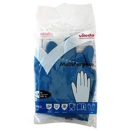 Vileda Latex-Haushaltshandschuhe Der Feine, blau, 1 Paar S