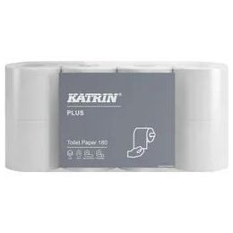 Katrin 87709 Plus Toilettenpapier 180 3-lagig 180 Blatt 1 Pack = 56 Rollen