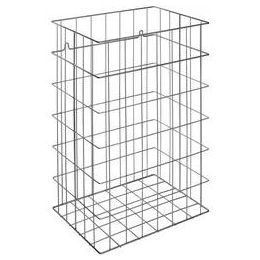 Wagner EWAR WP 150 Abfallkorb 72 Liter Stahl, verchromt