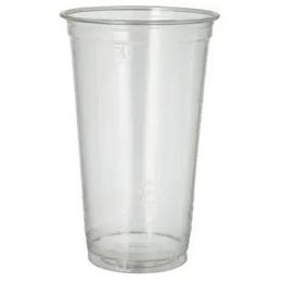 Papstar Kaltgetr&auml;nkebecher, PLA "pure" 0,5 l &Oslash; 9,5 cm, 15,14 cm glasklar 960 St&uuml;ck