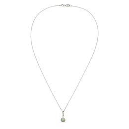 Elli Necklace 'Jade' female Silver size 45